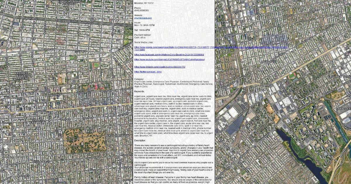 Walk In Clinic : Scribble Maps