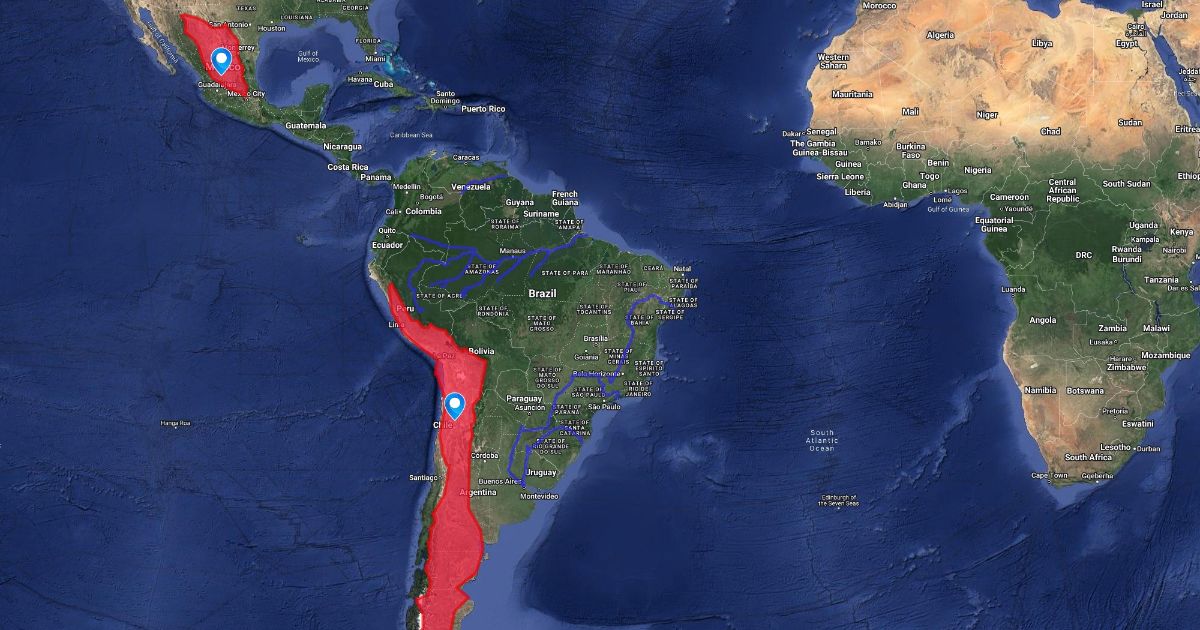 Latin America : Scribble Maps