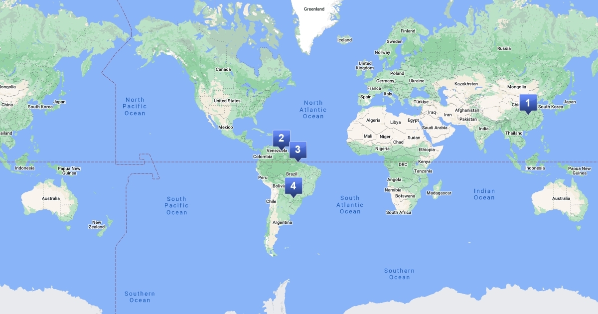 Hydroelectric power plants : Scribble Maps