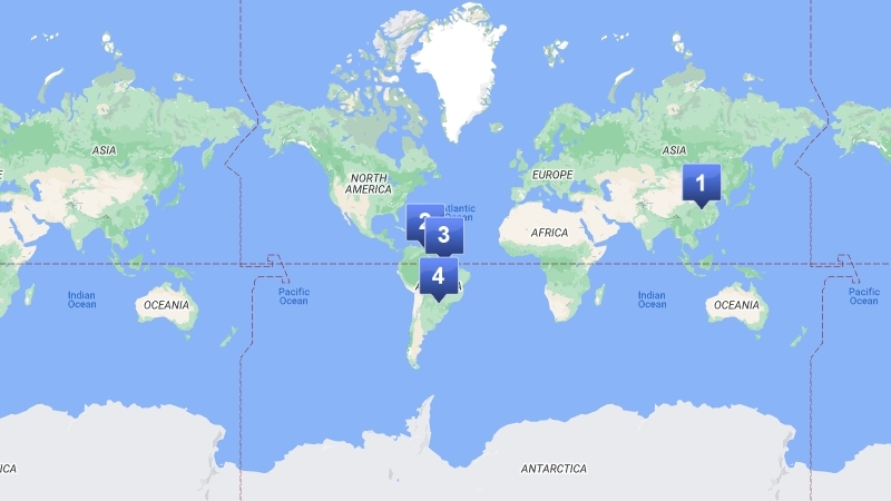 Hydroelectric power plants : Scribble Maps