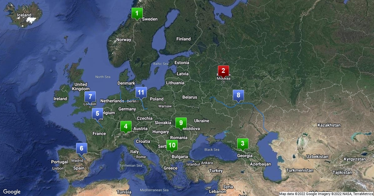 MAPA DE EUROPA : Scribble Maps