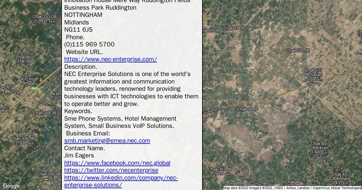 NEC Enterprise Solutions : Scribble Maps