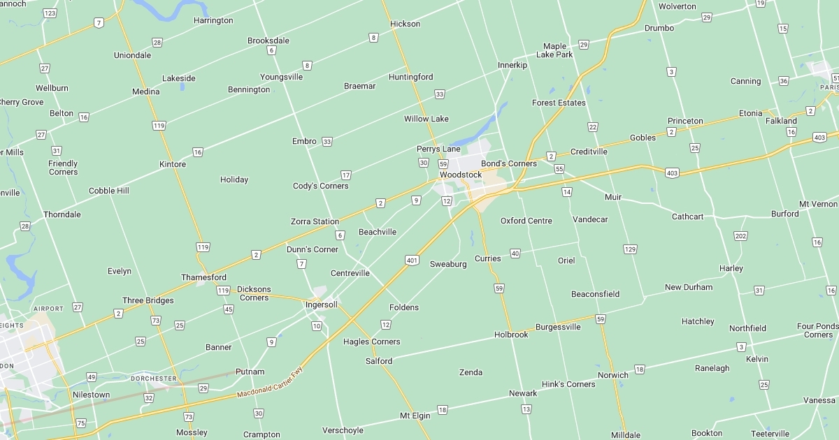 Territory Areas sample 1 : Scribble Maps