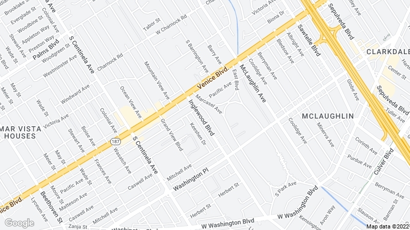 3864 Inglewood Map : Scribble Maps