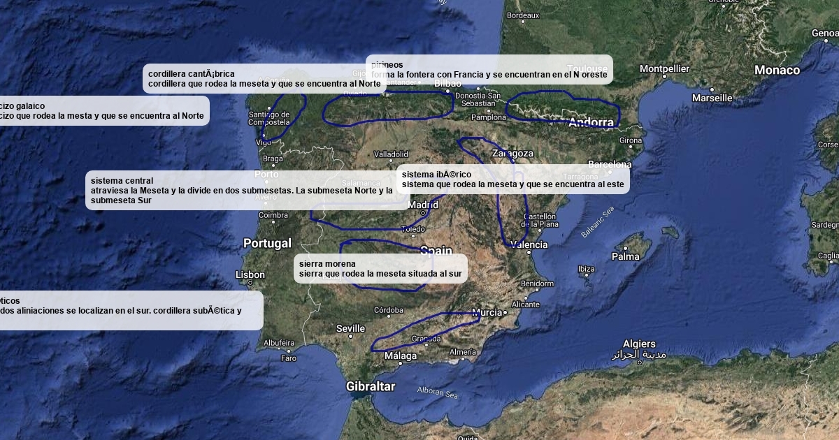 mapa sandra : Scribble Maps