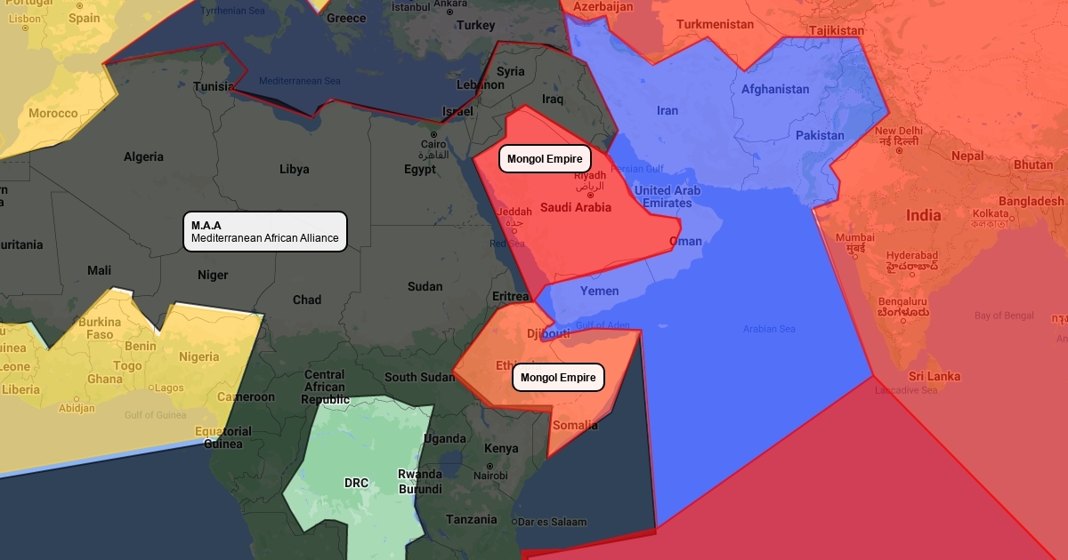 Alternate World Future Map : Scribble Maps