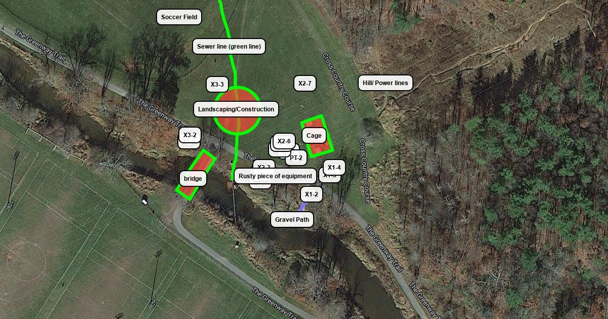 Wellfield map : Scribble Maps