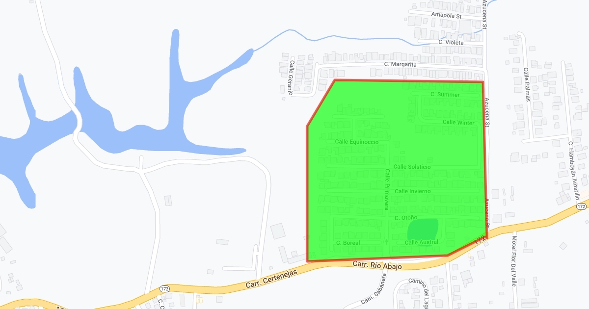hacienda primavera : Scribble Maps
