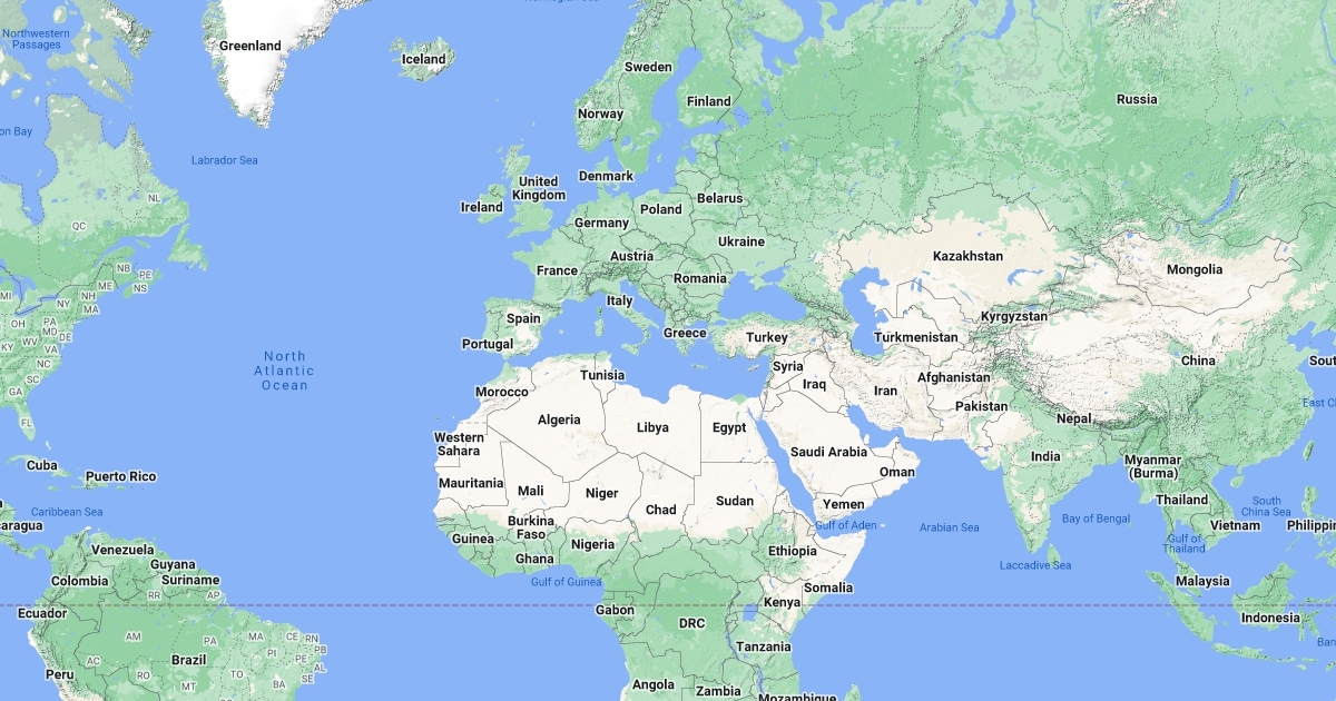 World War II Map Of important Locations : Scribble Maps