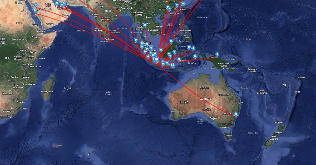 Jakarta Soekarno Hatta International : Scribble Maps