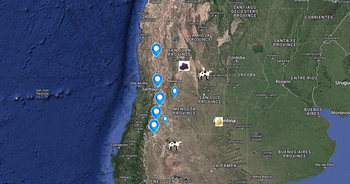 mapa pictografico : Scribble Maps