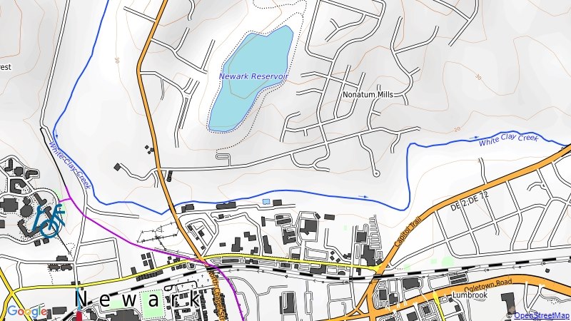 Newark DE Bike lanes : Scribble Maps