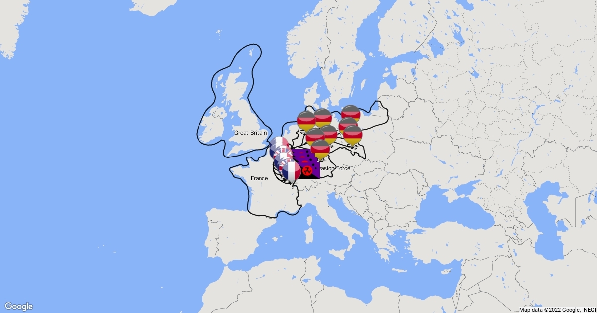 Hindenburg maneuver (Great Martian War) : Scribble Maps