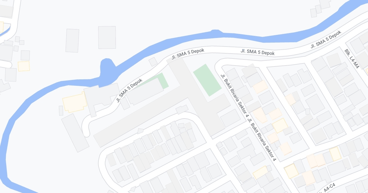 PETA SMAN 5 DEPOK DAN SEKITARNYA : Scribble Maps