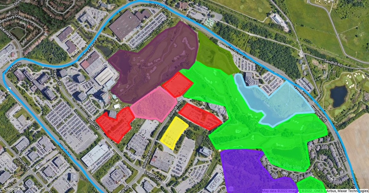 RST - GÉO 2022 - Rachel Kassaw et Tara Samet (Plan de March Rd) : Scribble Maps