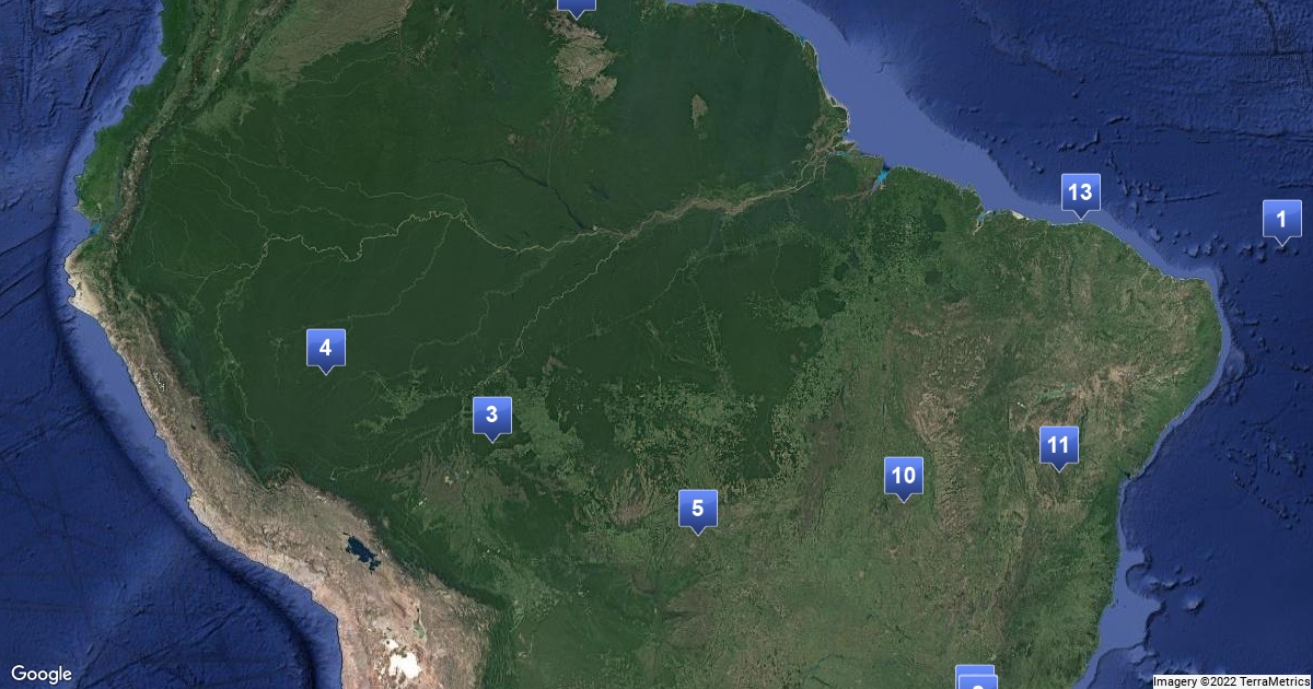 parques nacionais : Scribble Maps