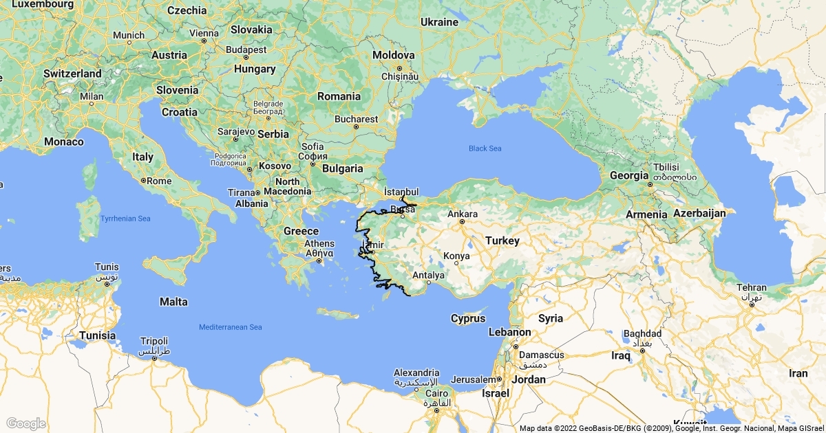 Alternate Turkey Map 2 : Scribble Maps