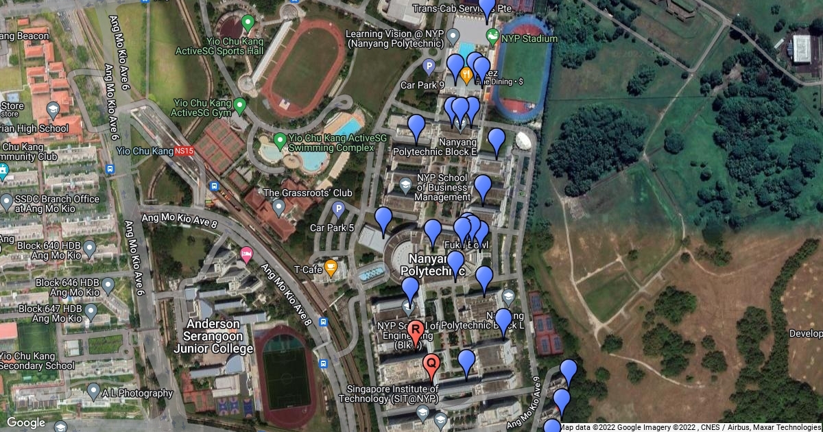 NYP Campus Map : Scribble Maps