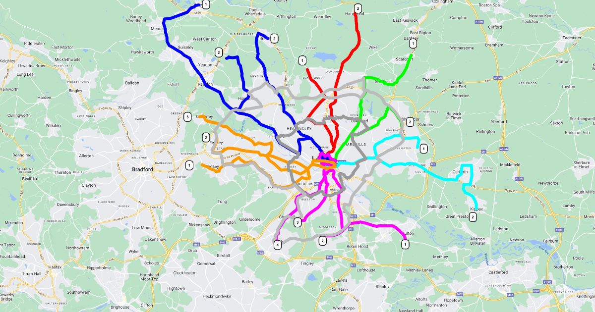 Leeds Tramways : Scribble Maps