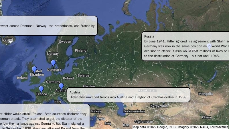 World War II : Scribble Maps
