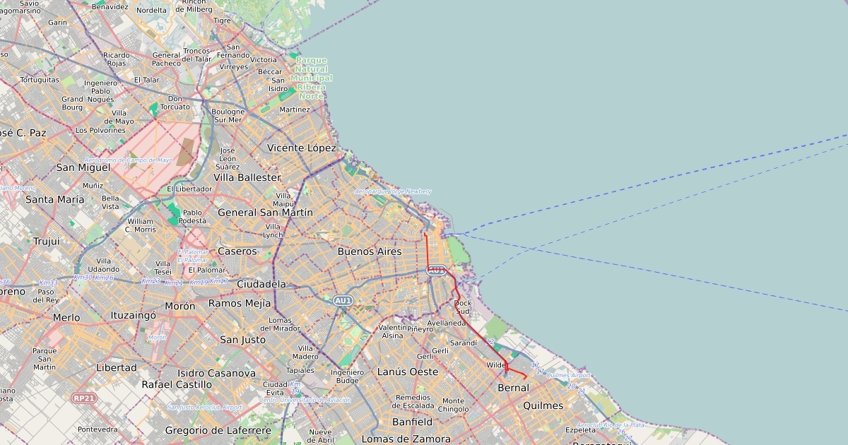 El recorrido del olfato : Scribble Maps