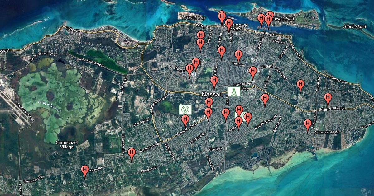 Pros Locations : Scribble Maps