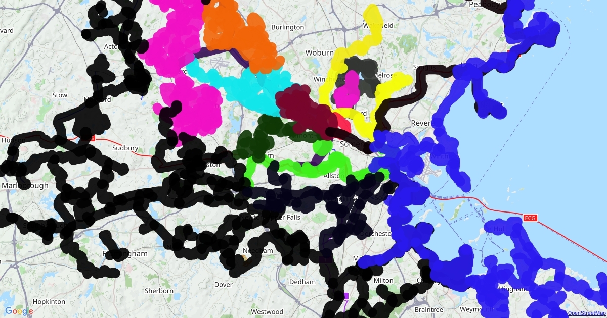 Fells Circuit / Lawrence Loop trails Proposals : Scribble Maps