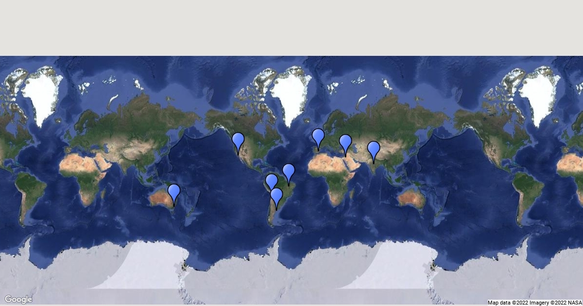 Rivulis locations : Scribble Maps