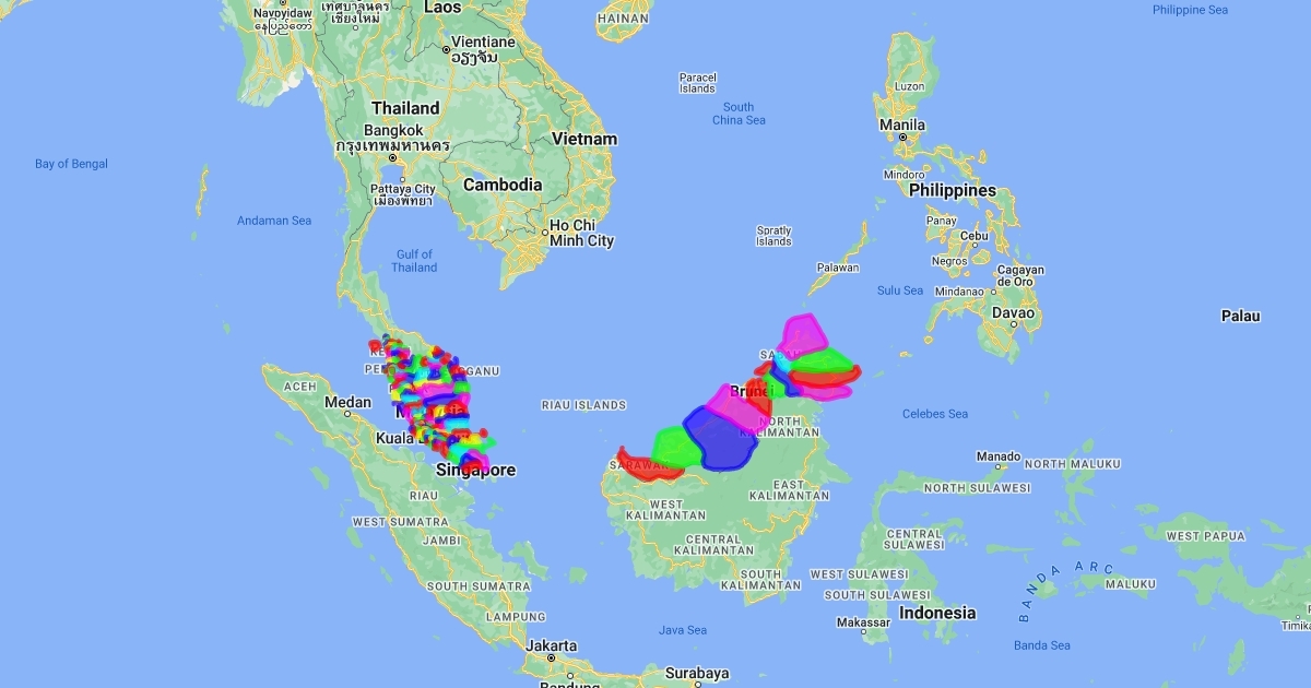 malaysia holy roman empire : Scribble Maps