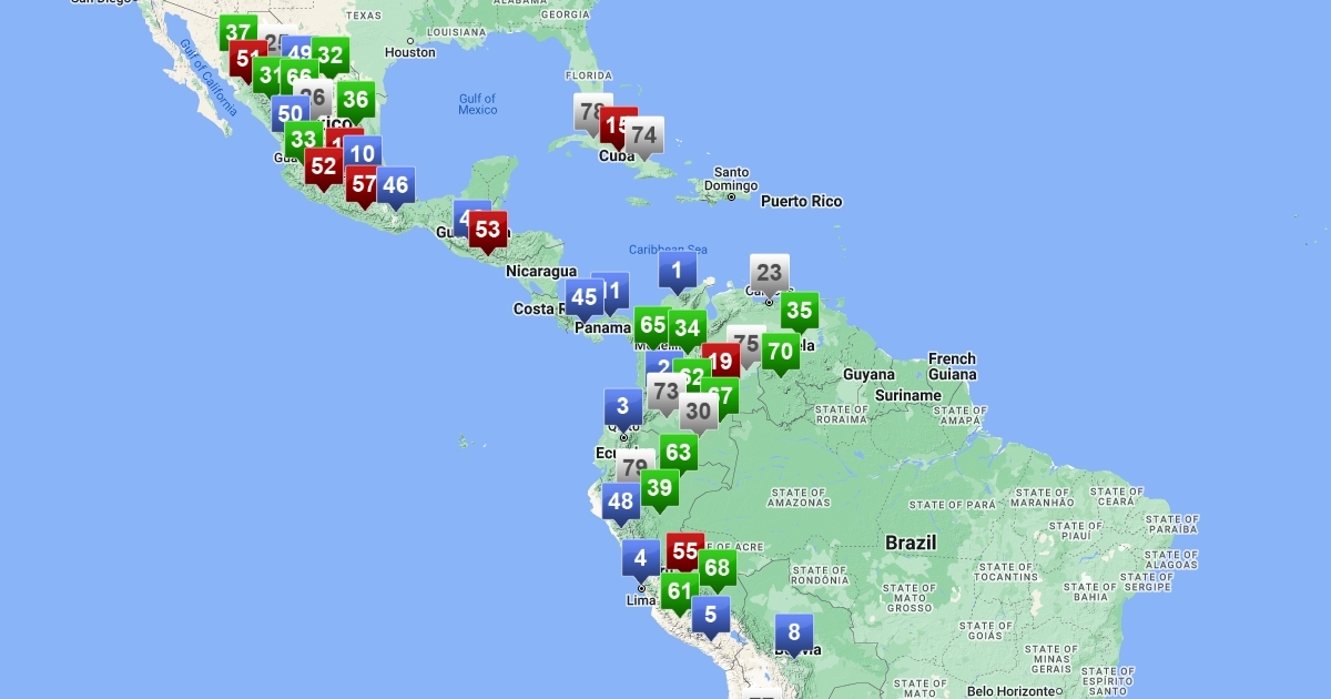 mapa de español : Scribble Maps