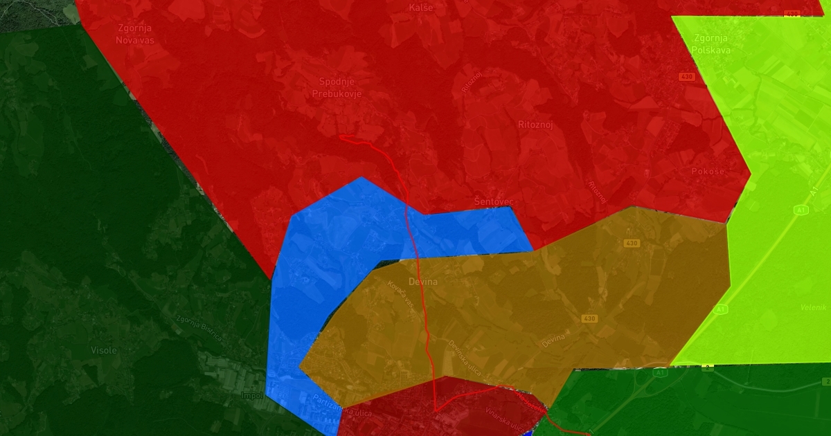 Mapa vodnih virov : Scribble Maps