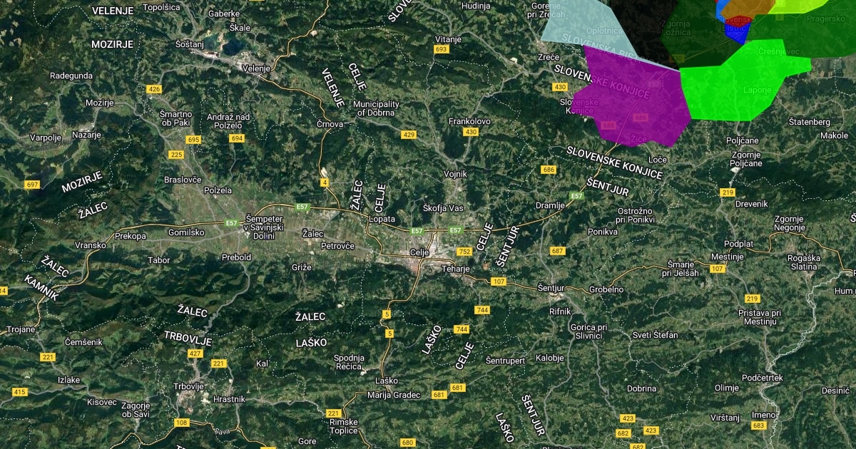 Mapa vodnih virov : Scribble Maps