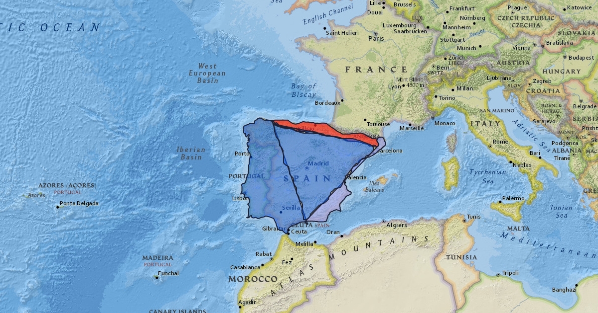 Mapa peninsula : Scribble Maps