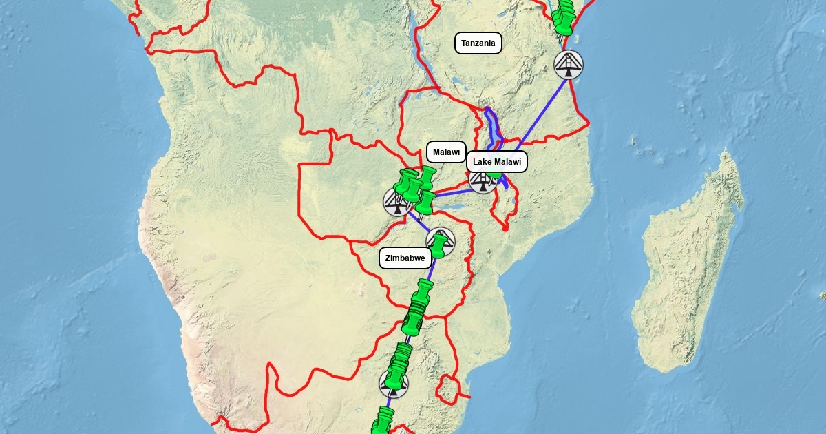 Rejected African Map 2022 : Scribble Maps