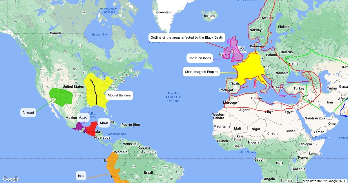 Maps for Ancient World History : Scribble Maps