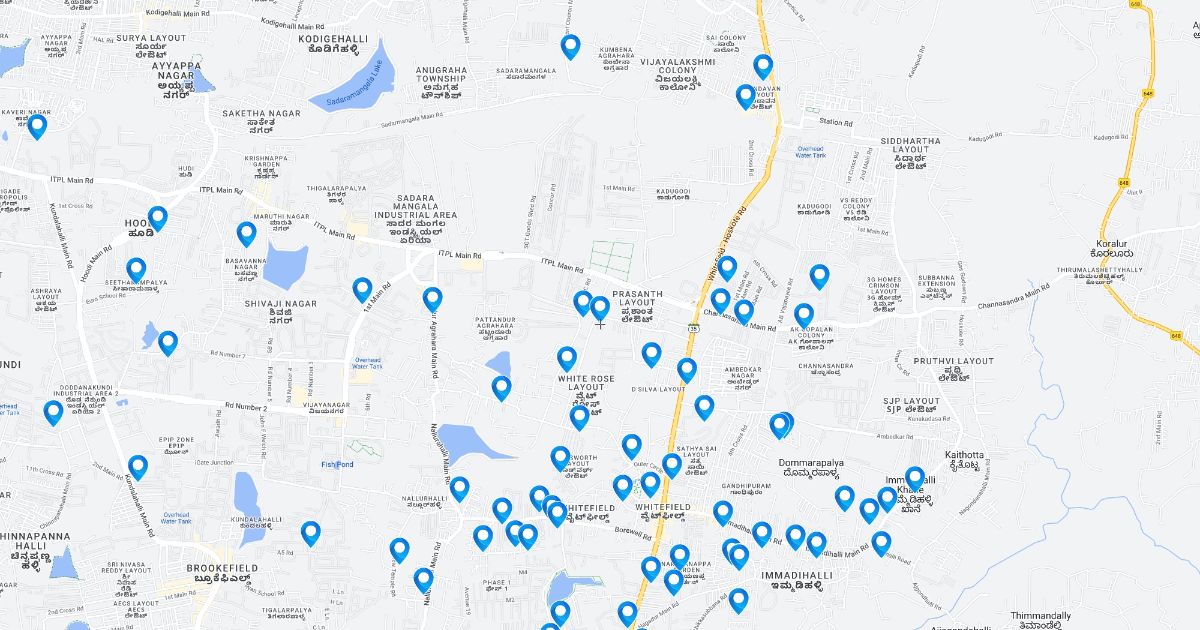 complete area mapping : Scribble Maps