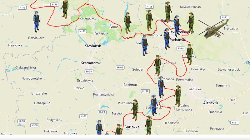 Ukraine War 2022 : Scribble Maps