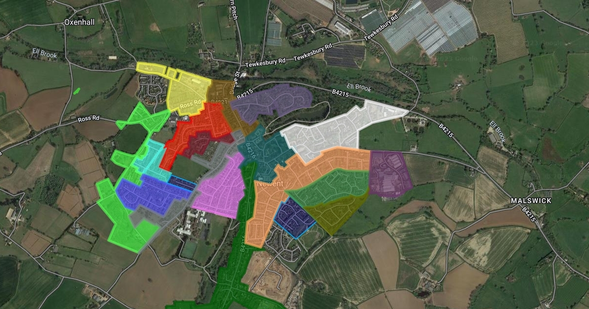 newent di : Scribble Maps
