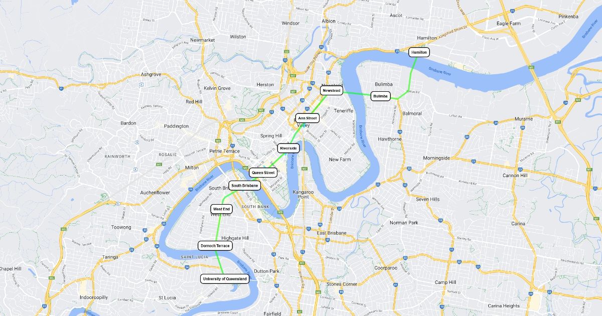 Brisbane Metro : Scribble Maps