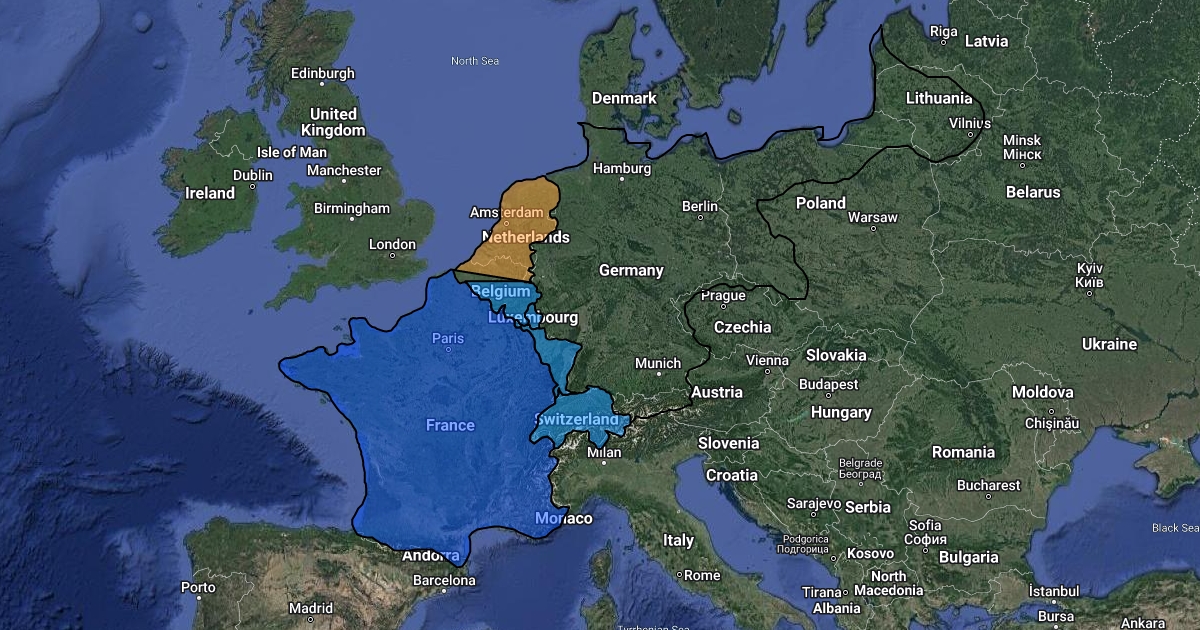 Alternate pre-WWI world : Scribble Maps