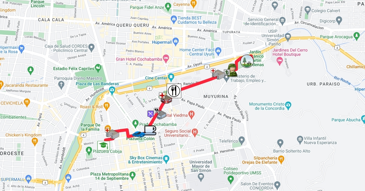 segundo mapa geografia : Scribble Maps