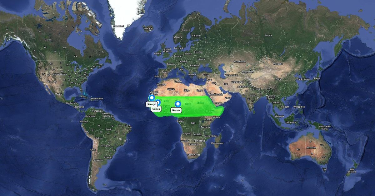 Fulani People : Scribble Maps