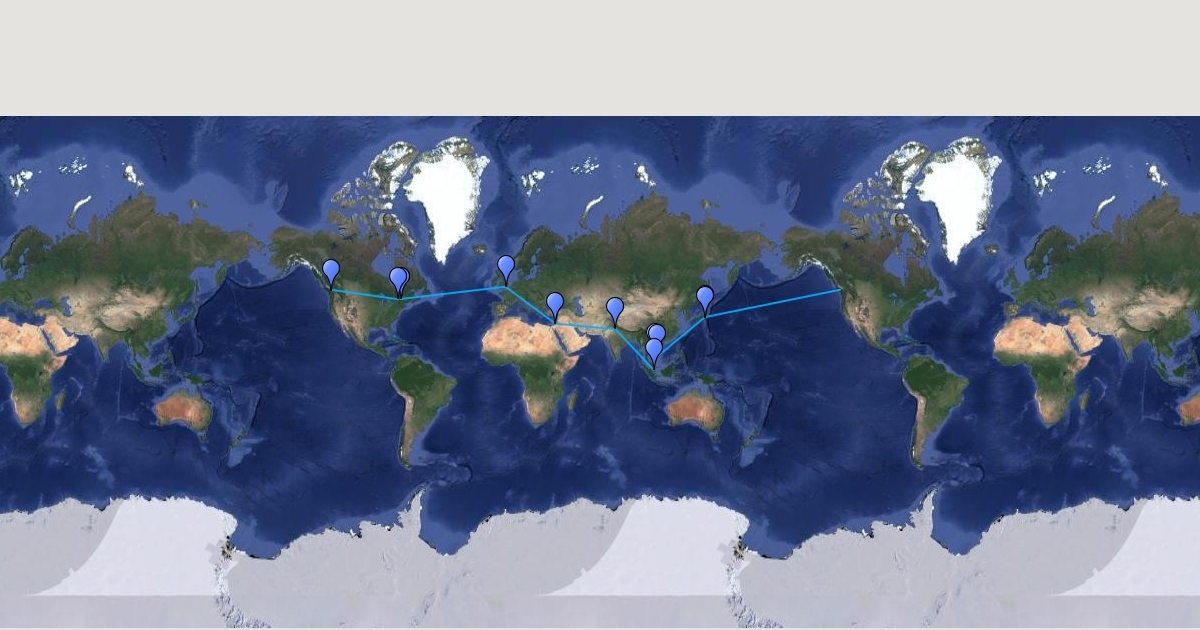 2022 trip : Scribble Maps