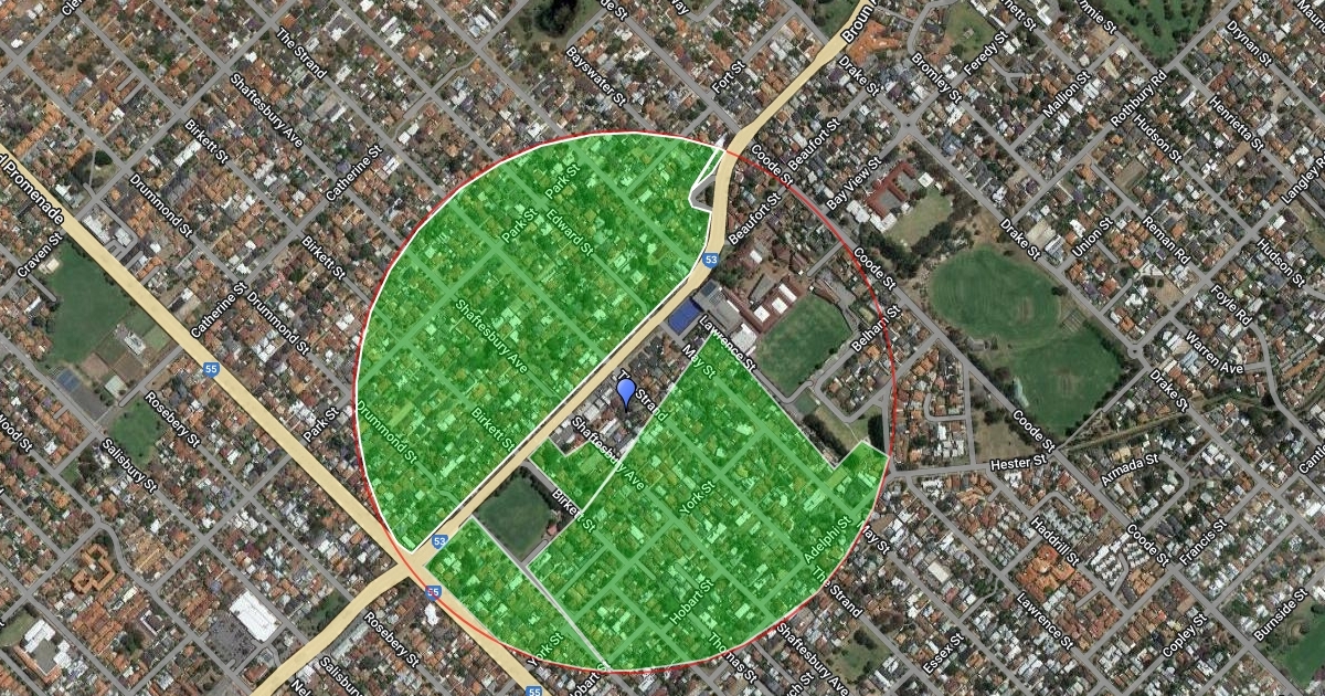 hamish holland clem landuse map : Scribble Maps