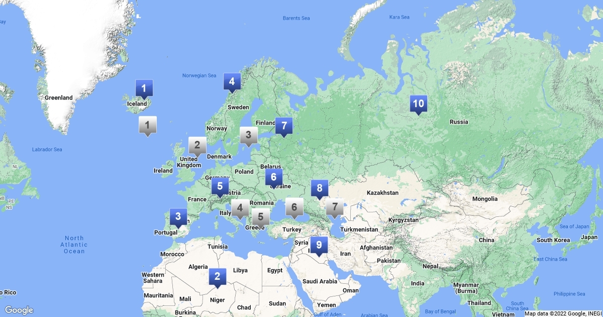 MAPA DE EUROPA : Scribble Maps