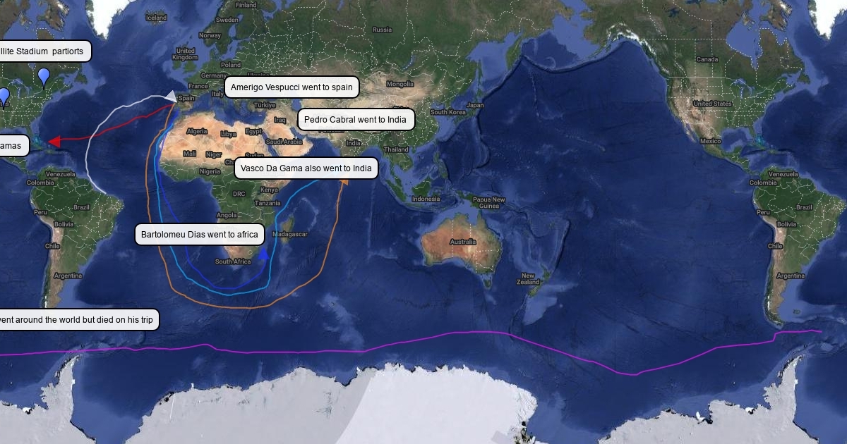 explores map : Scribble Maps