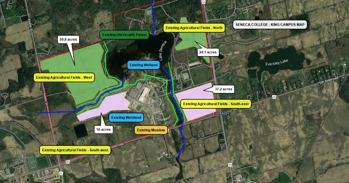 King Campus Restoration Plan 2022 : Scribble Maps