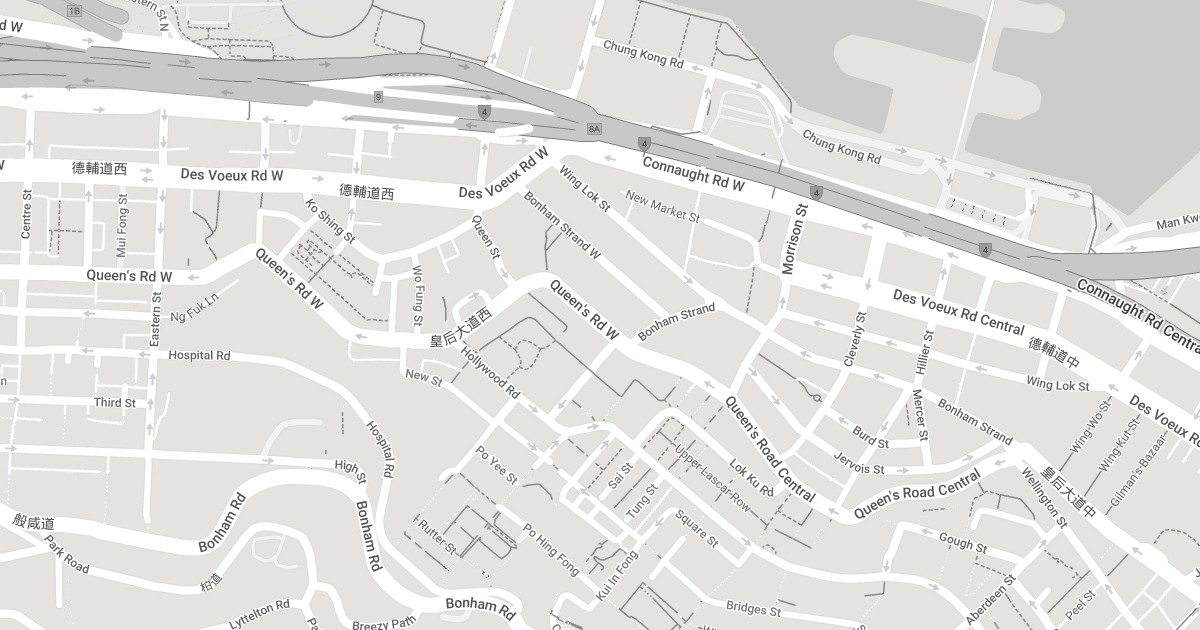 map of Sheung Wan : Scribble Maps