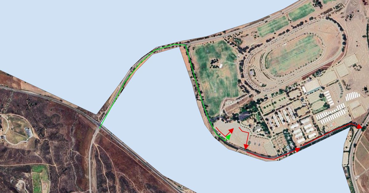 Equestrian Parking South Mile Track backup (copy) : Scribble Maps