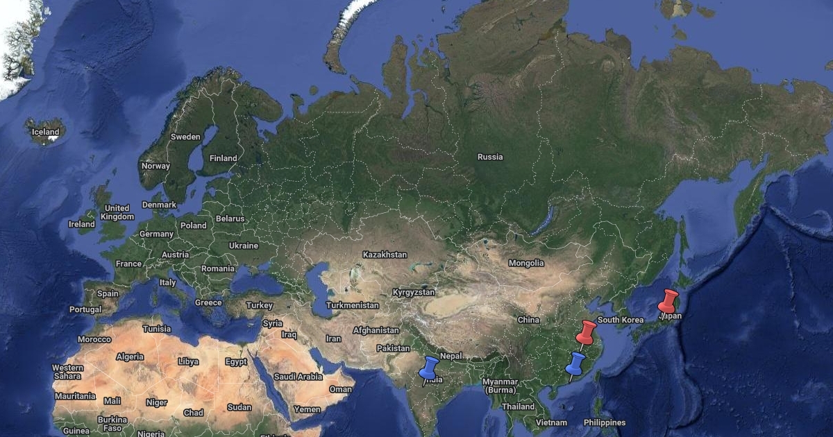 Nancy Seligson - Map of New Imperialism : Scribble Maps